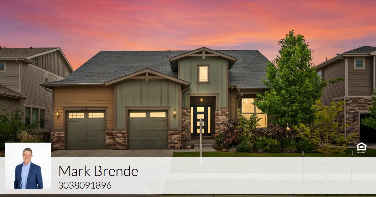 2113 Fountain Cir, Erie, CO 80516